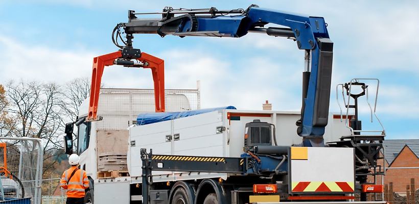 Camion grue | Portée, capacité et hauteur de levage